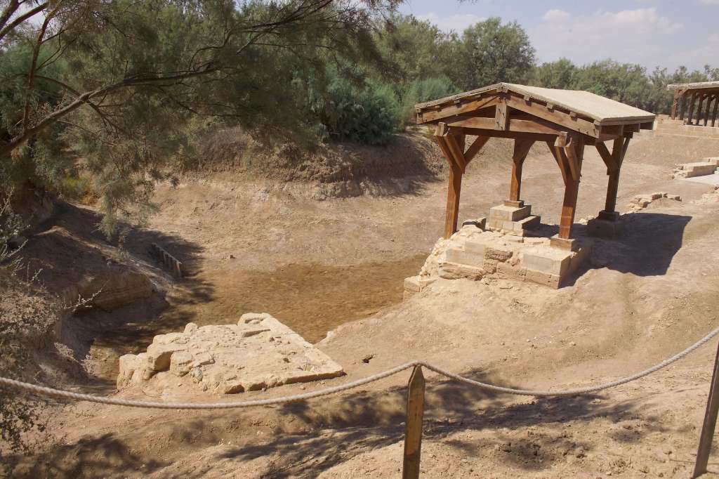The place where Jesus was baptized – Baptism Site